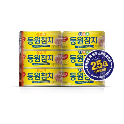 동원F&B 살코기참치 135g x 3개+DHA참치 135g x 3개 - 에누리 가격비교