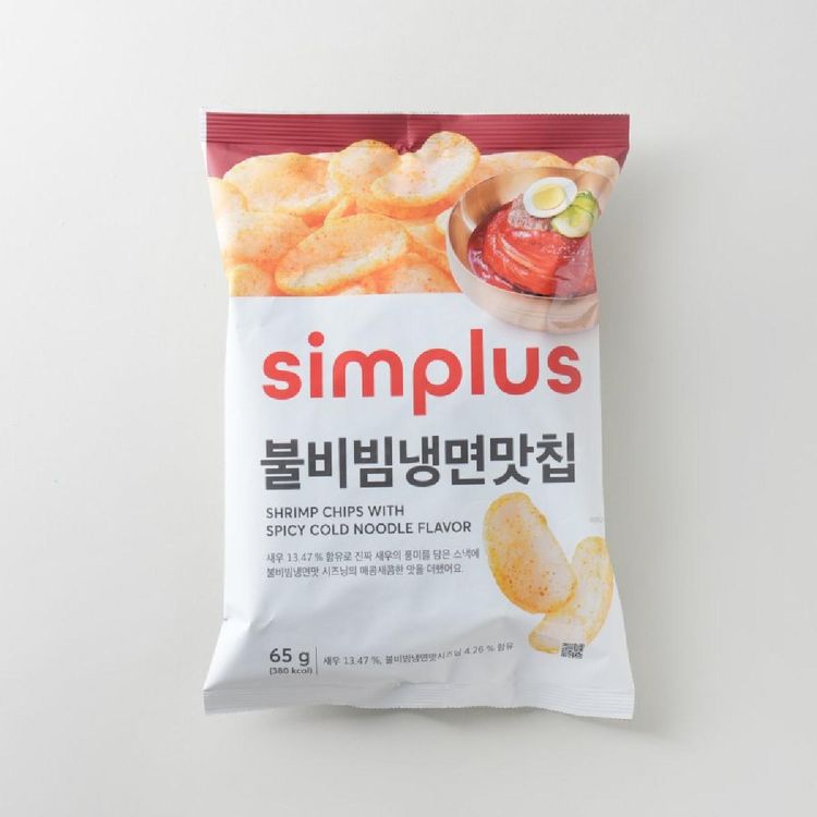 simplus 불비빔냉면맛칩 65G | 홈플러스