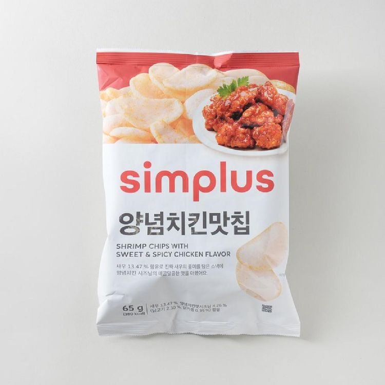 simplus 양념치킨맛칩 65G | 홈플러스