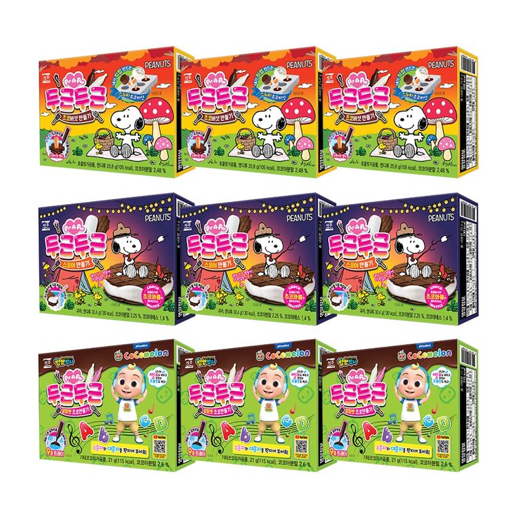 알파벳만들기21g X3개스모어만들기304g X3개버섯만들기258g X3개 홈플러스 택배배송