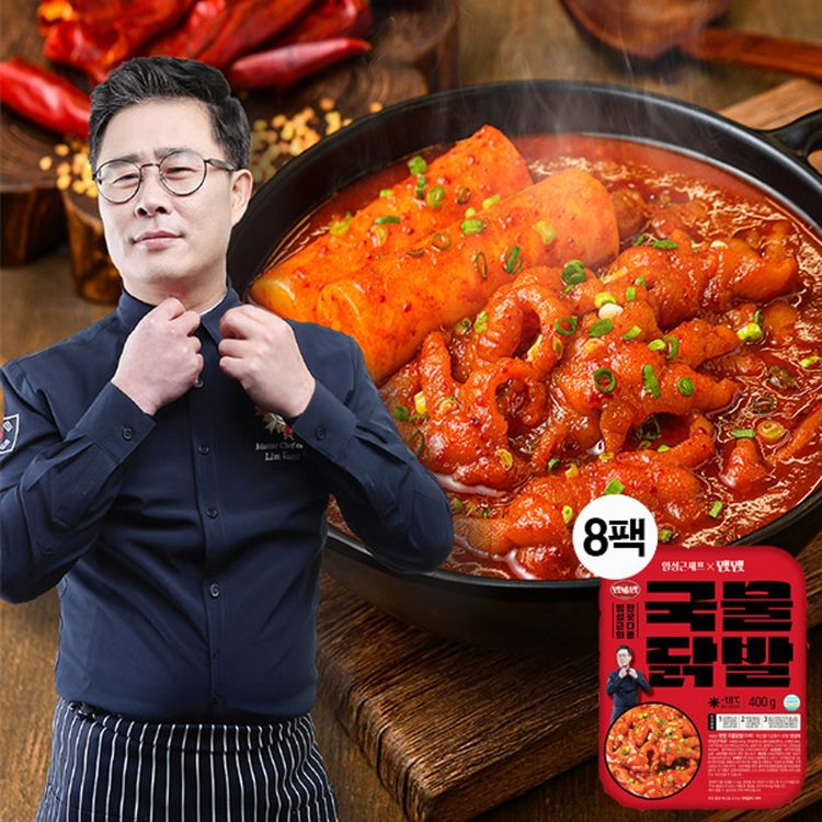 맴맴 임성근 한끗다른 국물닭발 400gx8팩 홈플러스 택배배송
