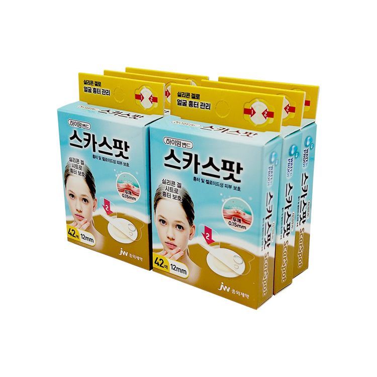 중외제약 하이맘밴드 스카스팟 흉터패치 252매입 방수밴드 켈로이드흉터밴드 홈플러스 택배배송