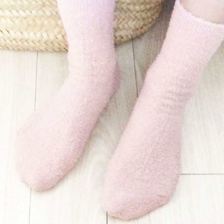 따뜻한 양말 수면양말 핑크 겨울양말 보온양말 여성 홈플러스 택배배송