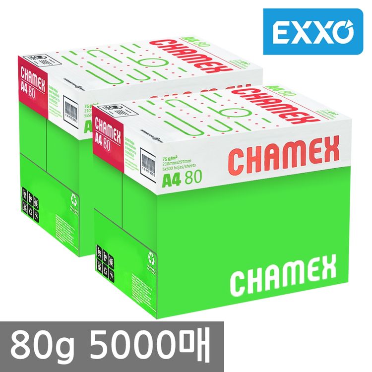 엑소 차멕스 A4 복사용지(A4용지) 80g 2500매 2BOX | 홈플러스 택배배송