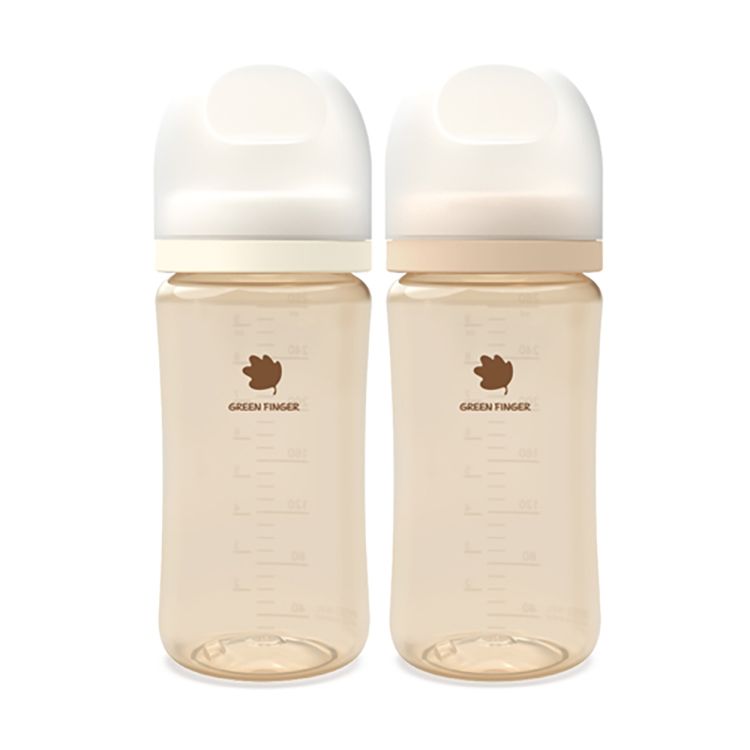 그린핑거 베베그로우 Ppsu 젖병 트윈팩 크림베이지 280ml 노꼭지 홈플러스 택배배송