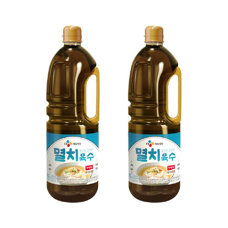 CJ 멸치육수 1.8L x2개 | 홈플러스 택배배송