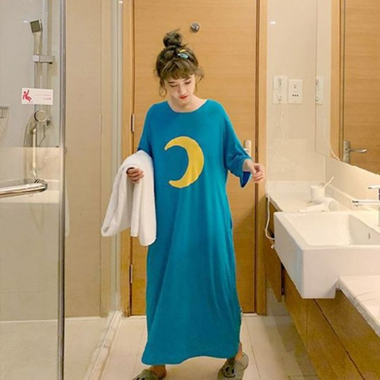 청결공감 부드럽운 루즈핏 반팔원피스 잠옷 홈웨어 홈플러스 택배배송