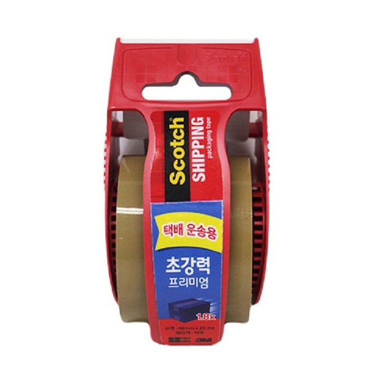 3m 스카치 초강력 프리미엄 포장용 테이프 갈색 홈플러스