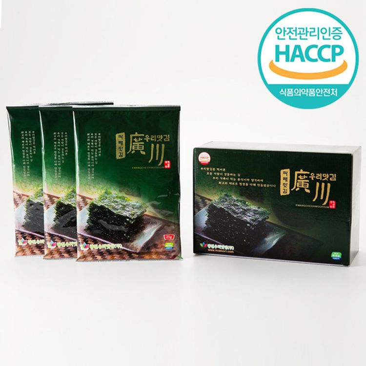 Haccp 광천 파래전장김 선물세트 1호20gx10봉 홈플러스 택배배송