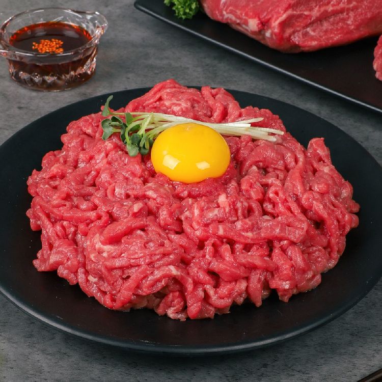 신선포장 국내산 1등급 육우 육회 250g 고추장 소스 홈플러스 택배배송
