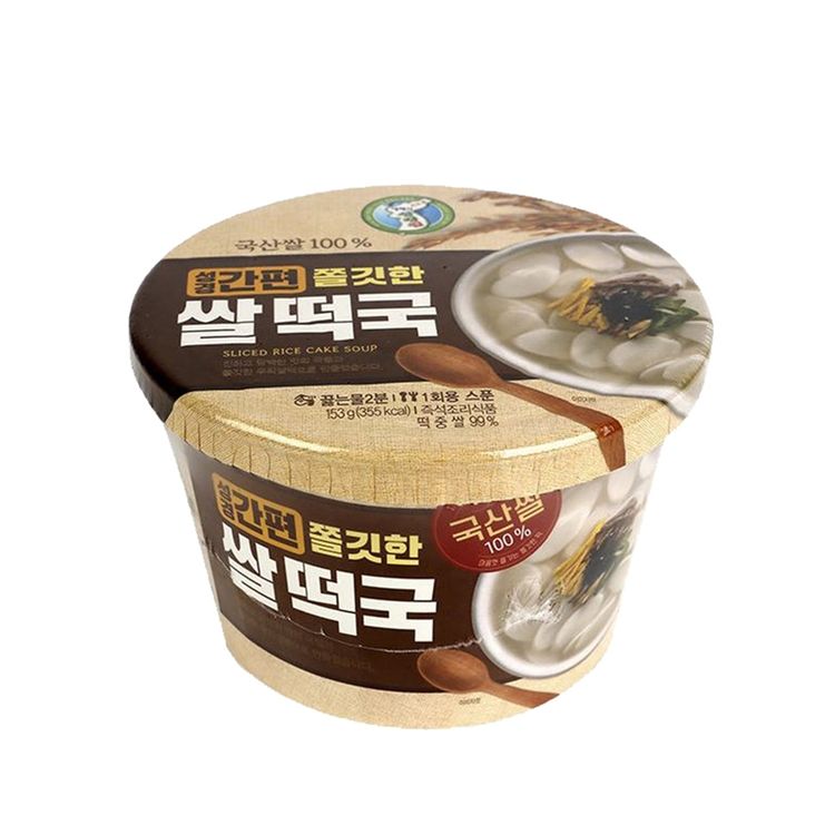 성경 간편 쫄깃한 쌀떡국 153gx18개 컵떡국 홈플러스 택배배송