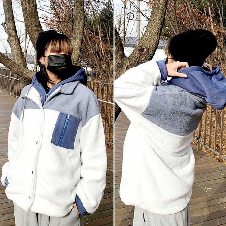 후드 집업 뽀글 간절기 따듯한 데일리 패션 새학기 홈플러스 택배배송