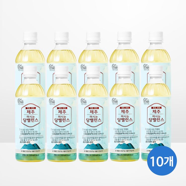 선재광 닥터선 당 밸런스 500ml X 10병 제주 용암 해수 홍삼 미네랄 함유 건강 음료 홈플러스 택배배송