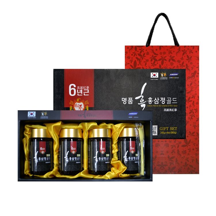 삼신고려홍삼 6년근 흑홍삼정골드4병세트 홈플러스 택배배송