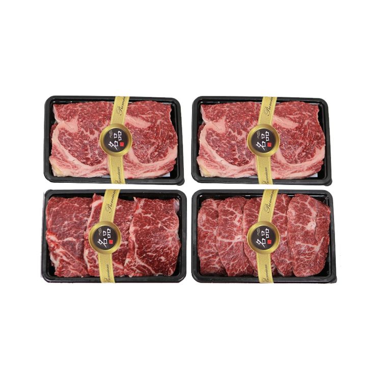 2022설 남도장터 하바나기 한우 선물세트 3호 2kg 꽃등심500g 2개채끝등심5 홈플러스 택배배송