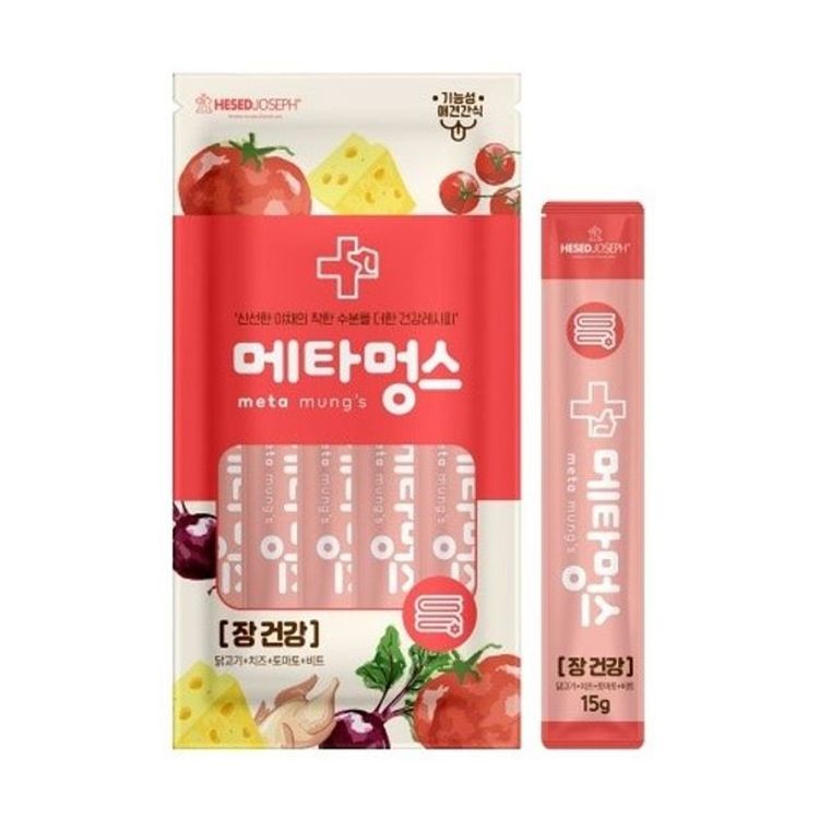 중국 강아지용 짜먹는 영양 간식 장건강 츄르 15g 5p 홈플러스 택배배송