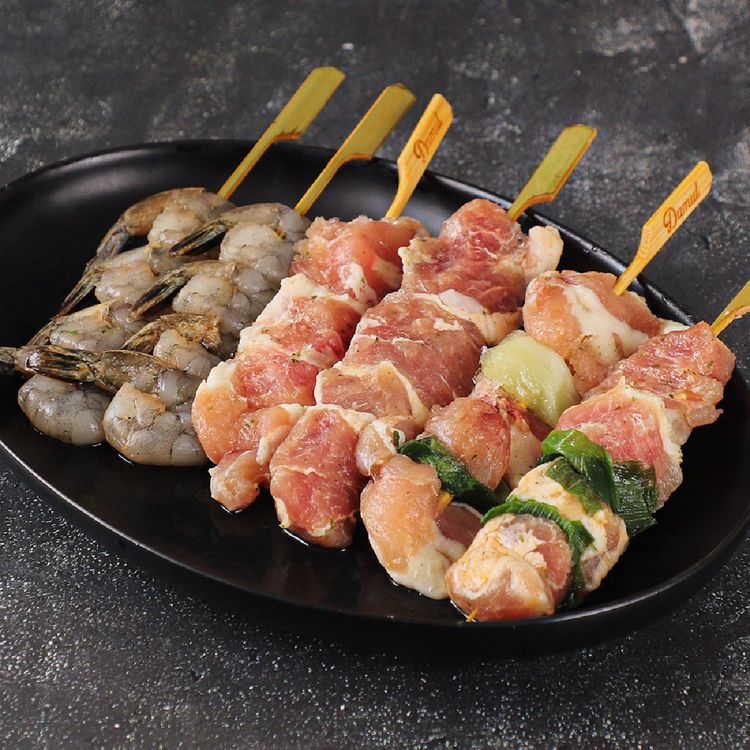 야키꼬치 육해공꼬치 6개입 X 2팩 데리야끼소스 증정 홈플러스 택배배송