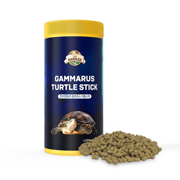 펫츠핸들러 렙타일 감마루스 아쿠아 터틀스틱 용기형 600g 1000ml 홈플러스 택배배송