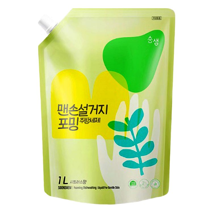 순샘 맨손설거지 포밍 주방세제 리필 1l 홈플러스 택배배송