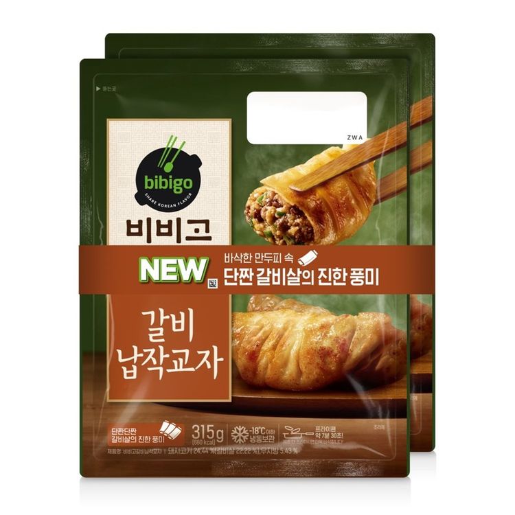 씨제이 비비고 갈비 납작교자 315G*2 | 홈플러스