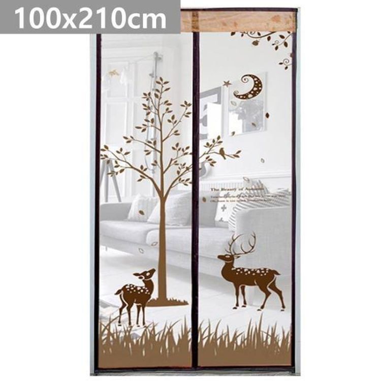 자석형 사슴디자인 방문 모기장 100x210cm 모기장현관 홈플러스 택배배송
