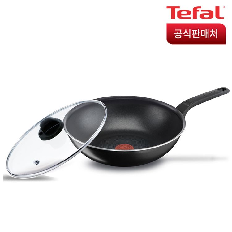 테팔 심플리클린 웍 28cm정품유리뚜껑 홈플러스 택배배송