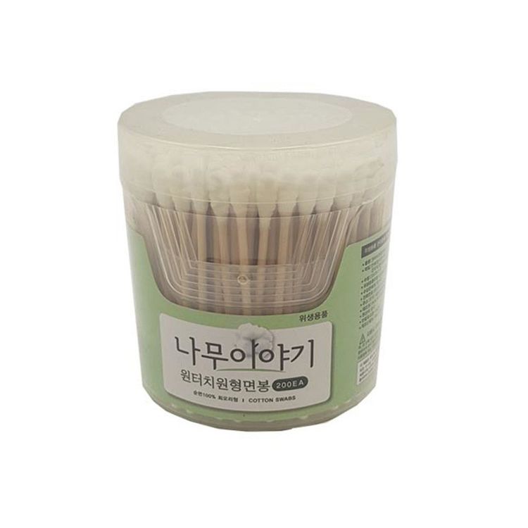 나무이야기 원터치 원형 면봉 200개입 홈플러스 택배배송