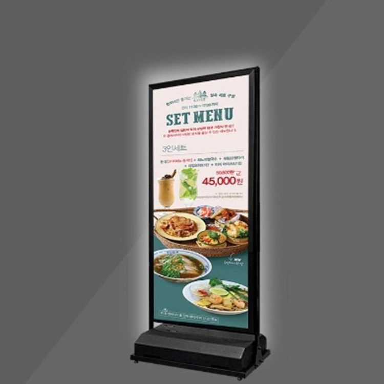 Led 실용적인 N7105b6597a 입간판 단면 광고판 배너 철제 입간판 물통형 B 홈플러스 택배배송