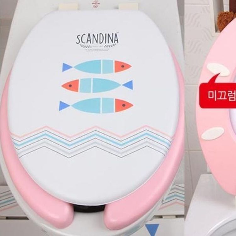 스칸디나 소프트 변기커버 U형 중형피쉬 변기시트 홈플러스 택배배송