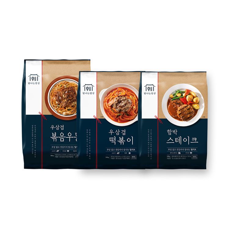 프레시지 탐나는밥상우삼겹떡볶이탐나는밥상함박스테이크탐나는밥상우삼겹볶음우동 홈플러스 택배배송