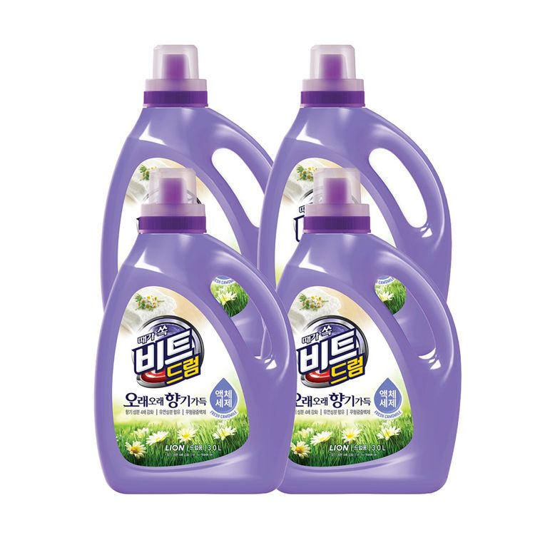 비트 오래 향기 드럼 3l 용기 X 4개 홈플러스 택배배송