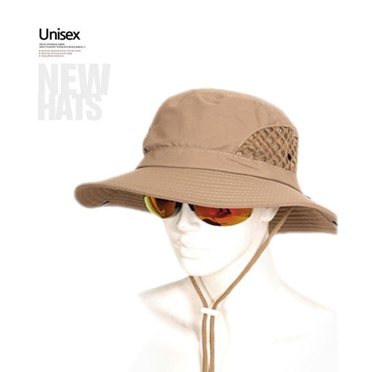 남여공용 프리 사파리정글모자 Beige 옆면 메쉬처리 홈플러스 택배배송
