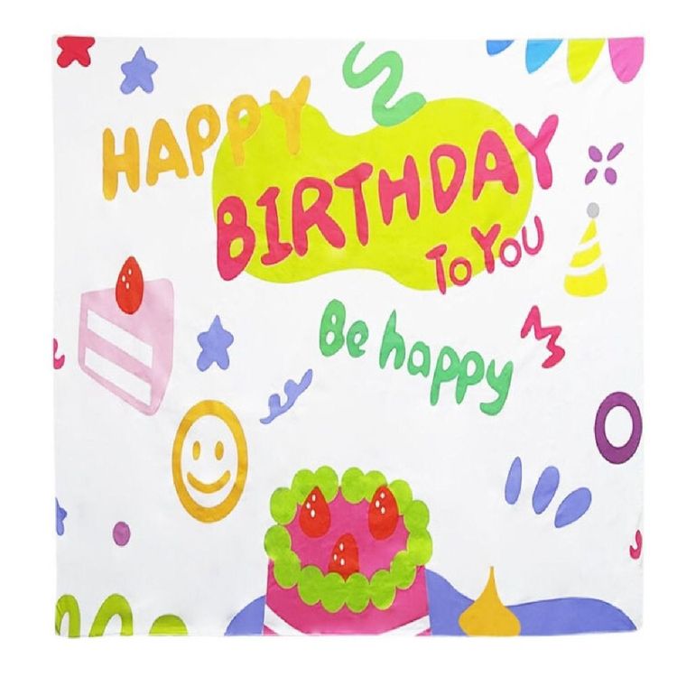 생일현수막 패브릭가랜드 포스터 딸기케이크 홈플러스 택배배송