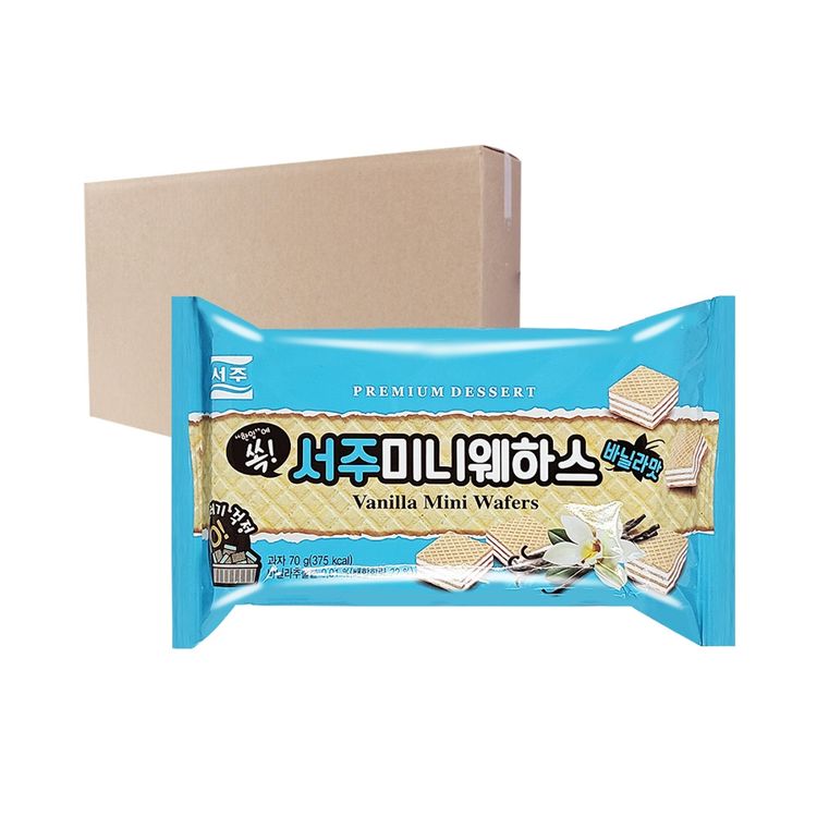 서주 미니웨하스 바닐라맛 70g 20개입 [박스] | 홈플러스 택배배송