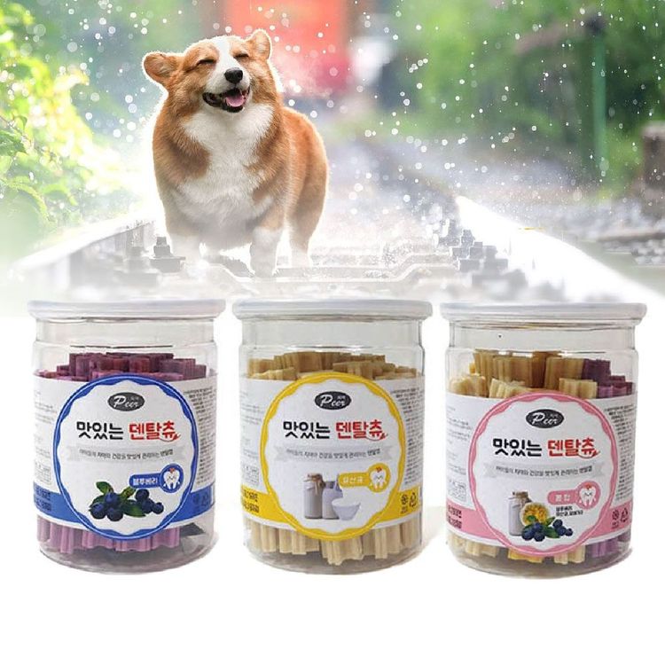 개껌 덴탈껌 강아지개 양치껌 맛있는 덴탈츄 3종콤보 홈플러스 택배배송