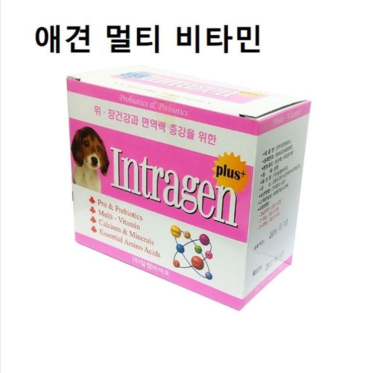 강아지영양제 애견 종합 멀티 인트라젠 30p 건강 홈플러스 택배배송