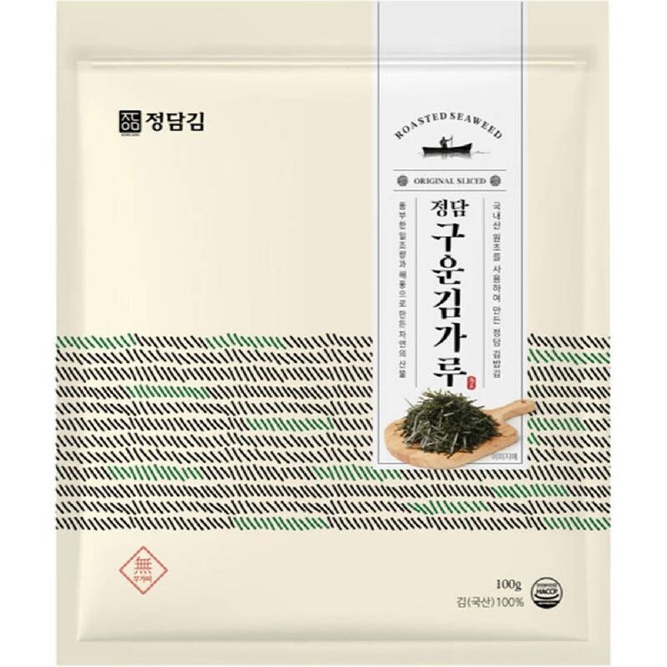 정담 무조미 구운 김가루 100g 1팩 밥반찬 주먹밥 홈플러스 택배배송