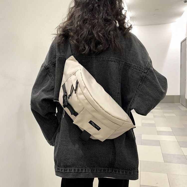 베이지 실용적인 N6213a689f5 남녀공용 캐주얼 힙색 웨이스트백 패션백 홈플러스 택배배송
