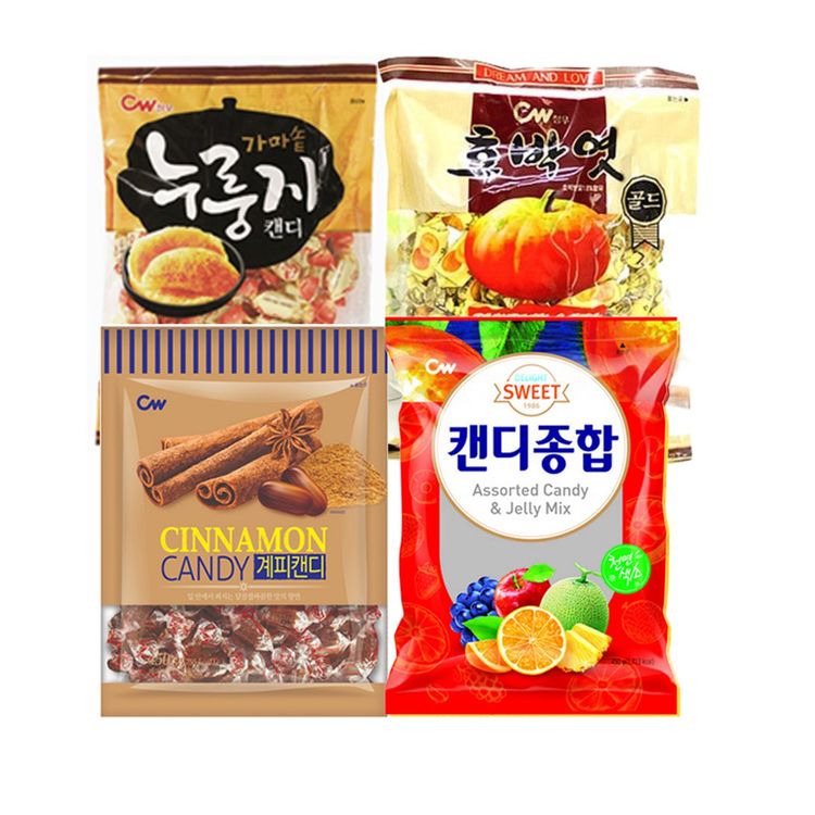 청우 누룽지캔디 420g1입+계피맛캔디450g1입+호박엿350g1입+캔디종합450g1입 | 홈플러스 택배배송