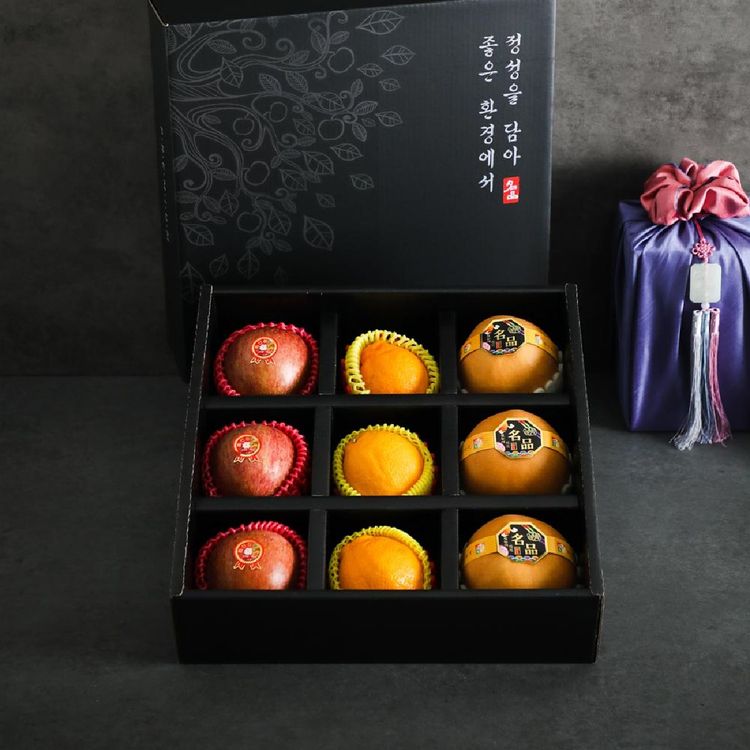 설 명절 과일혼합 선물세트 사과3배3한라봉3 총 4kg 내외 홈플러스 택배배송