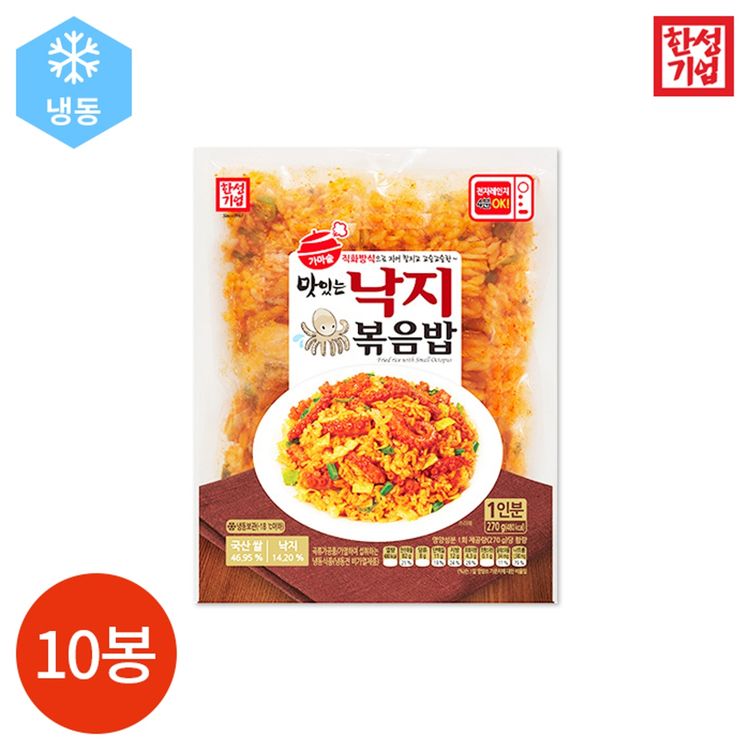 1006250 맛있는 낙지 볶음밥 270gx10봉 홈플러스 택배배송