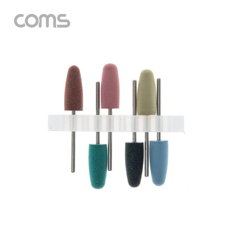 Coms 연마 드릴비트 고무재질 6개입 | 홈플러스 택배배송