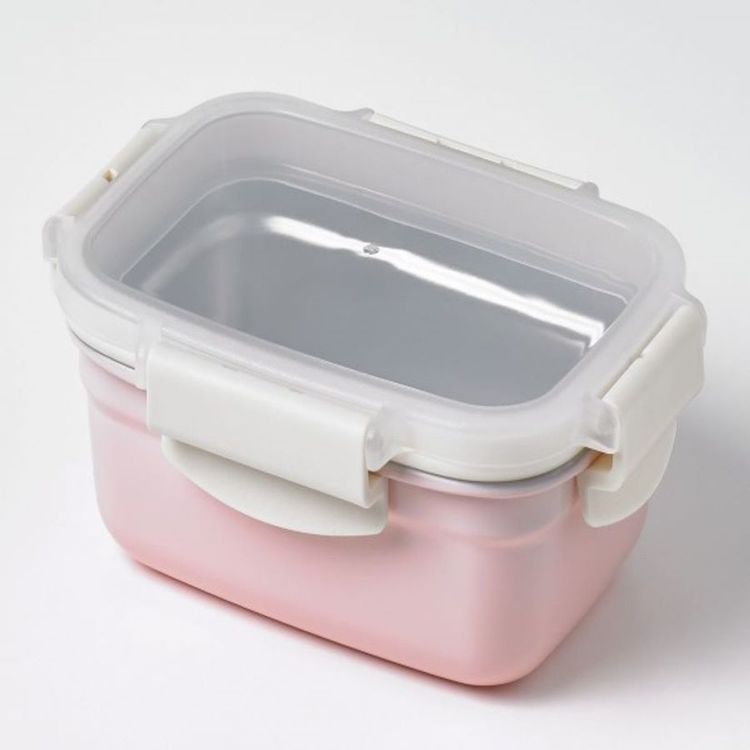 모멘토 스테인레스 세라믹 저장용기 880ml 핑크 홈플러스