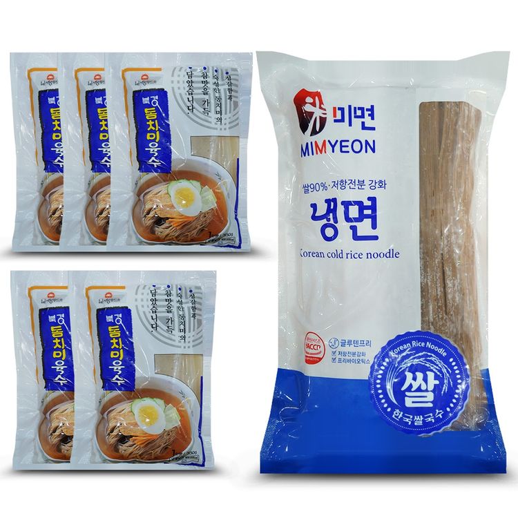 쌀냉면 1kg 1팩동치미육수 5팩드라이아이스 포장 홈플러스 택배배송
