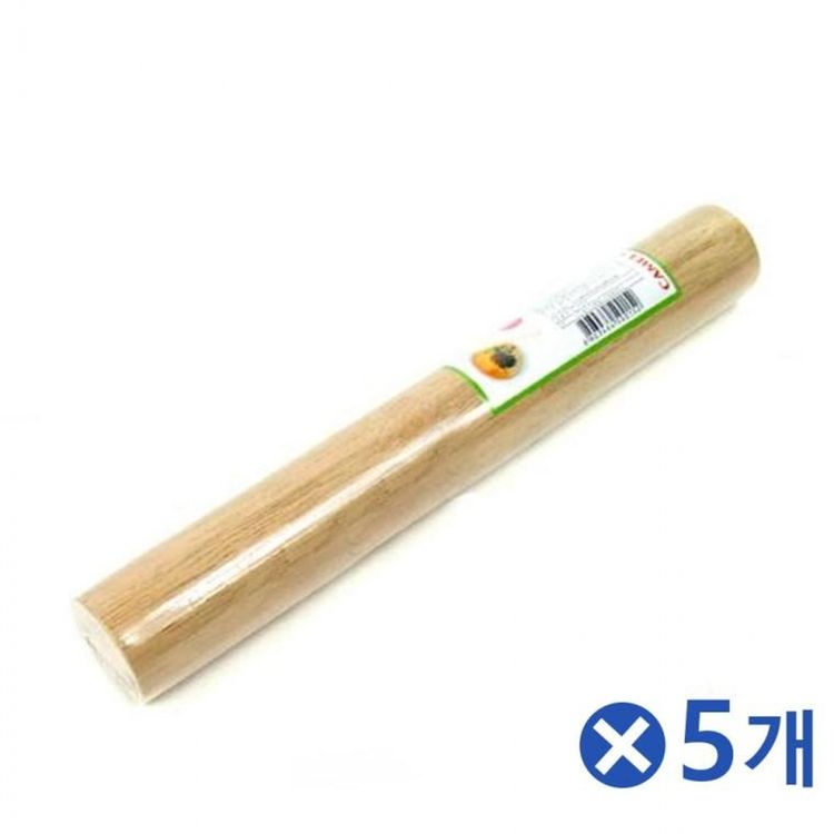 원목 고무나무 밀대 30cm 소형x5개 만두피 칼국수 홈플러스 택배배송