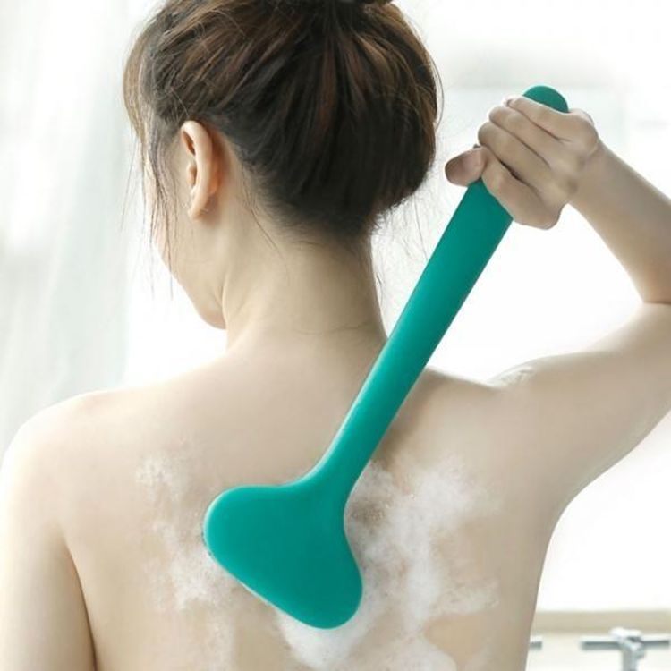부드러운 인조모 샤워 바디 브러쉬 등 목욕 솔 민트 홈플러스 택배배송