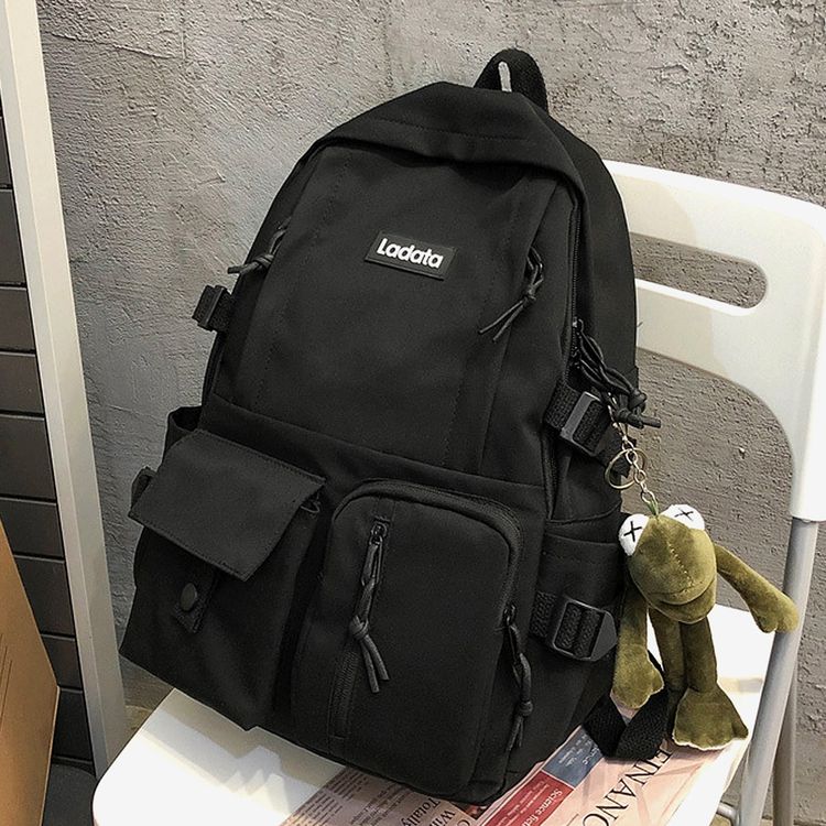 캐쥬얼 앤 데일리 백팩블랙 학생 여행용 노트북가방 홈플러스 택배배송