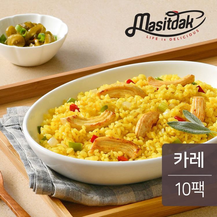 맛있닭 닭가슴살 한끼 파우치 곤약 볶음밥 카레 200gx10팩2kg 홈플러스 택배배송