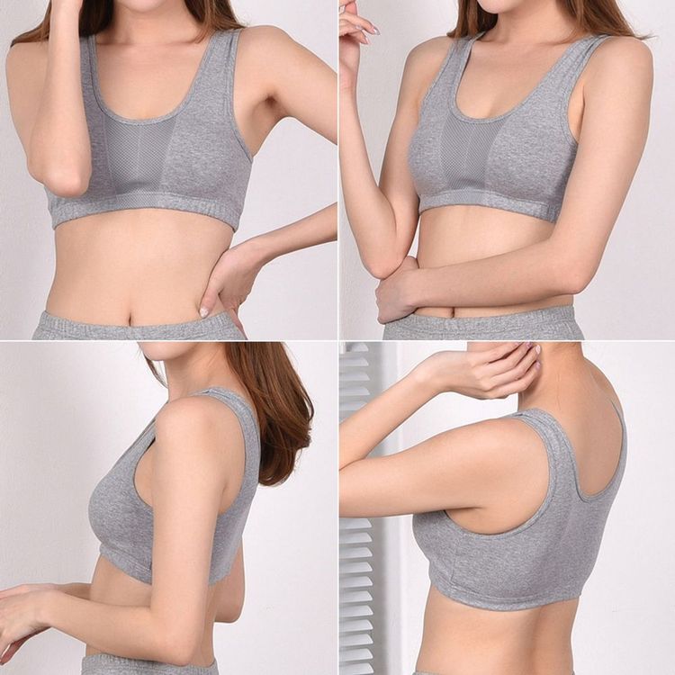 스포츠 브라 노와이어 뽕 처진가슴 편한 면 골프 Ax 홈플러스 택배배송