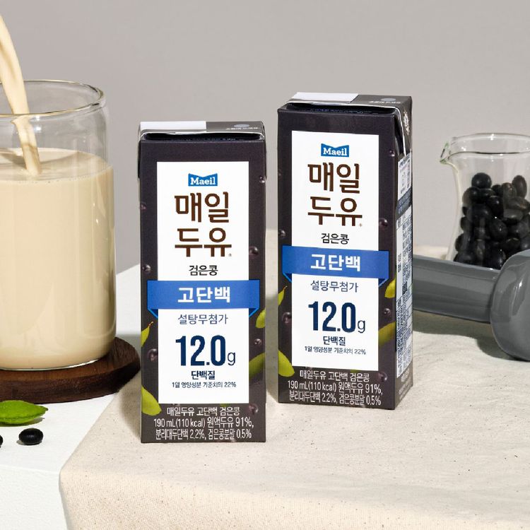 [매일유업] 매일두유 고단백 검은콩 190ml 24팩 | 홈플러스 판매자택배